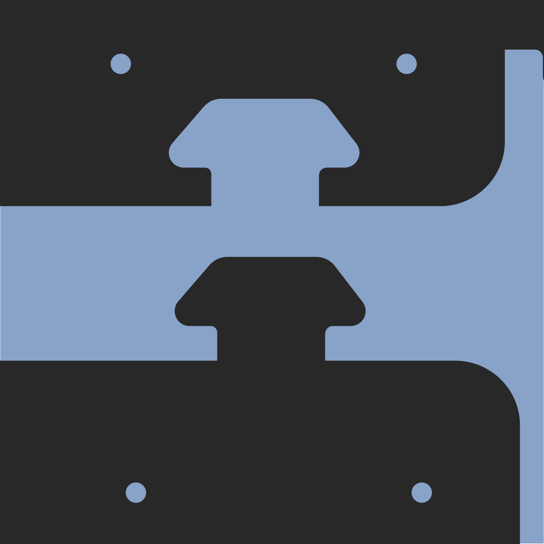 MALE AND FEMALE CONNECTION POINT | Plate-Guard HDPE Plates
